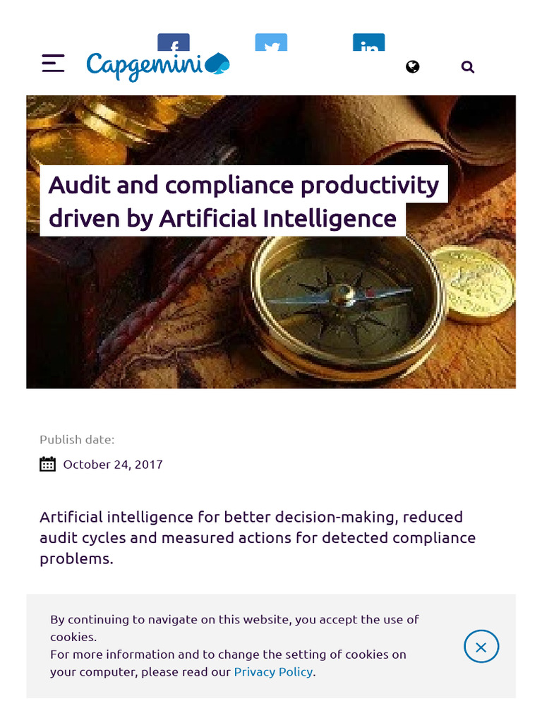 Audit and Compliance Productivity Driven by AI | PDF | Artificial ...