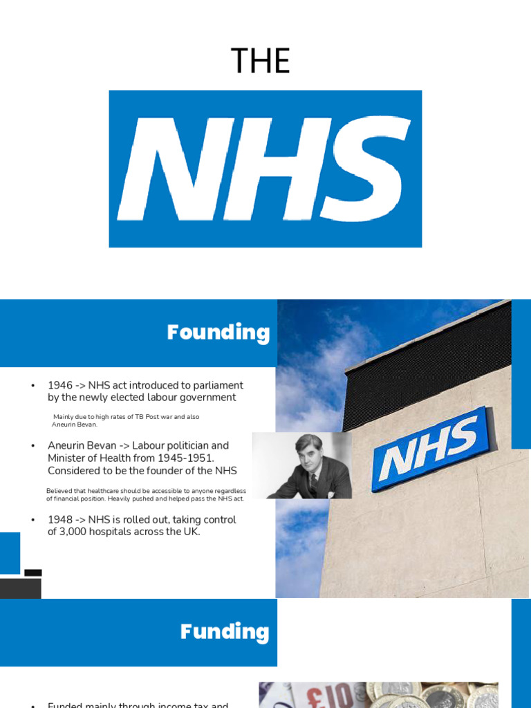 NHS Presentation | PDF | National Health Service | Public Finance