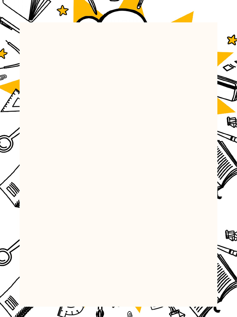 Border Front Page Design 1 | PDF