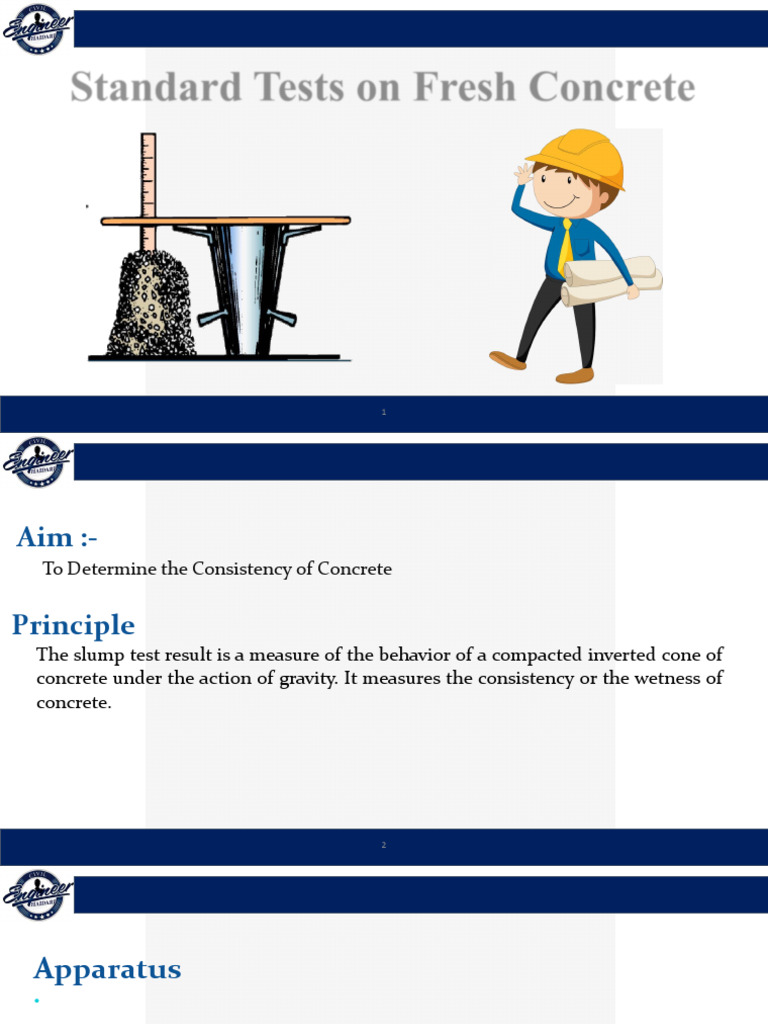 Standard Tests On Fresh Concrete | PDF | Concrete | Applied And ...
