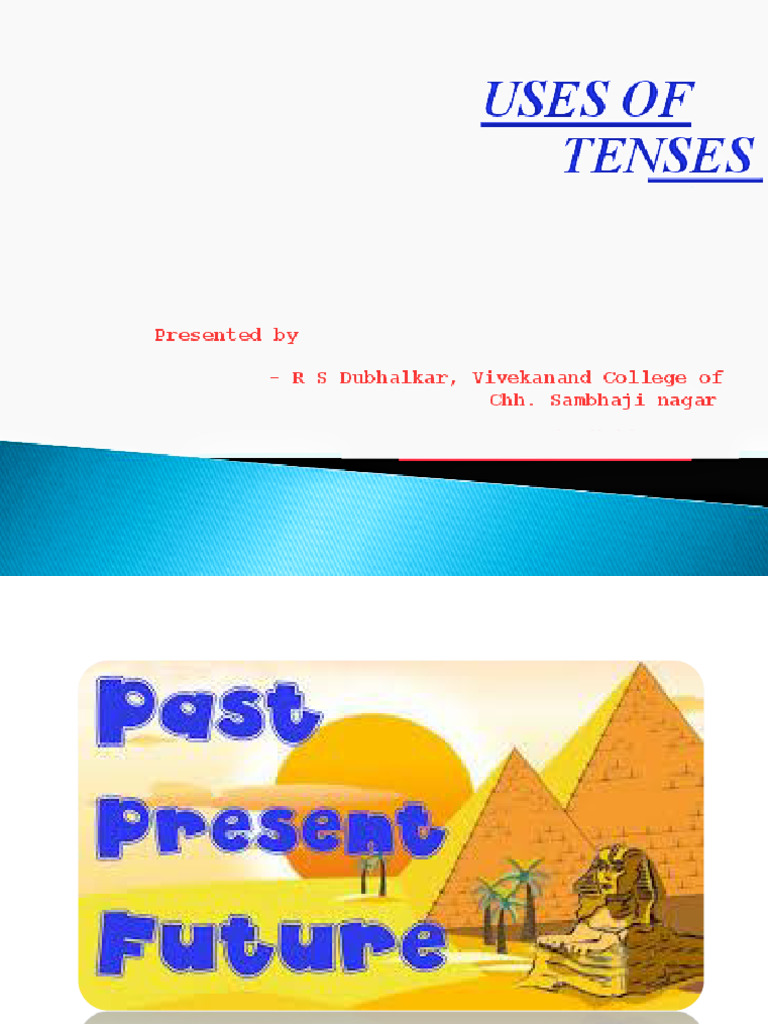 ppt on Tenses.pdf164 | PDF
