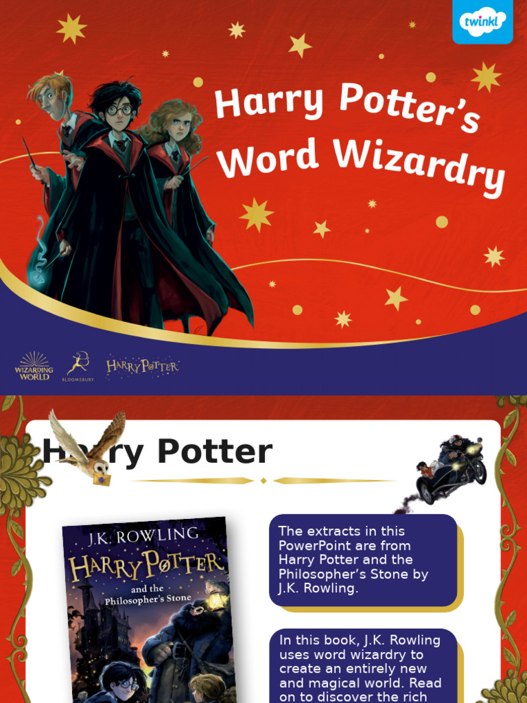 Harry Potter's Word Wizardry | PDF | Harry Potter | J. K. Rowling