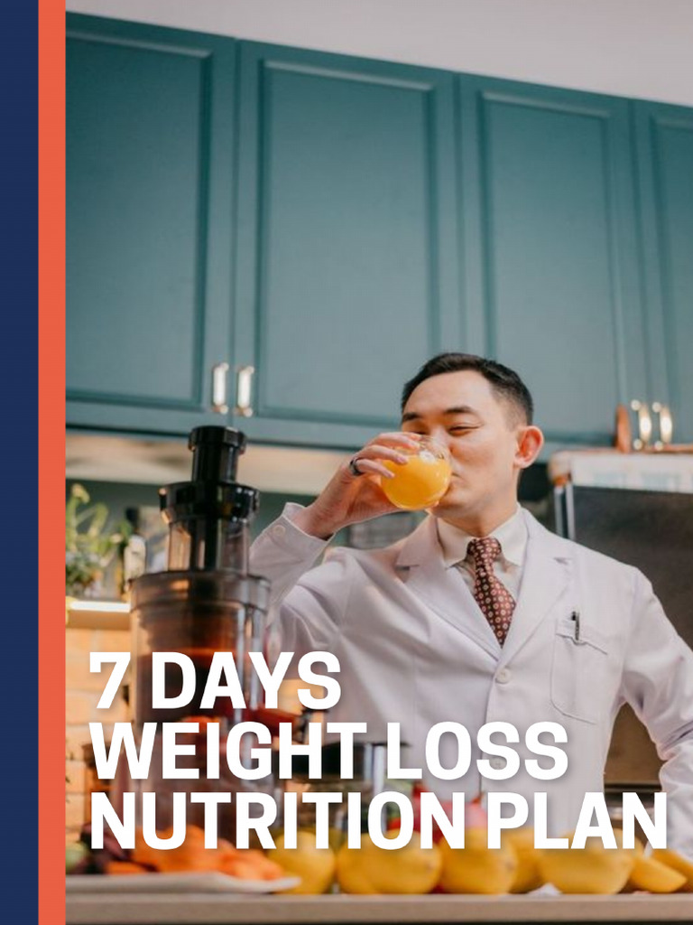 DML Challenge - 7 Days Weight Loss Nutrition Plan | PDF