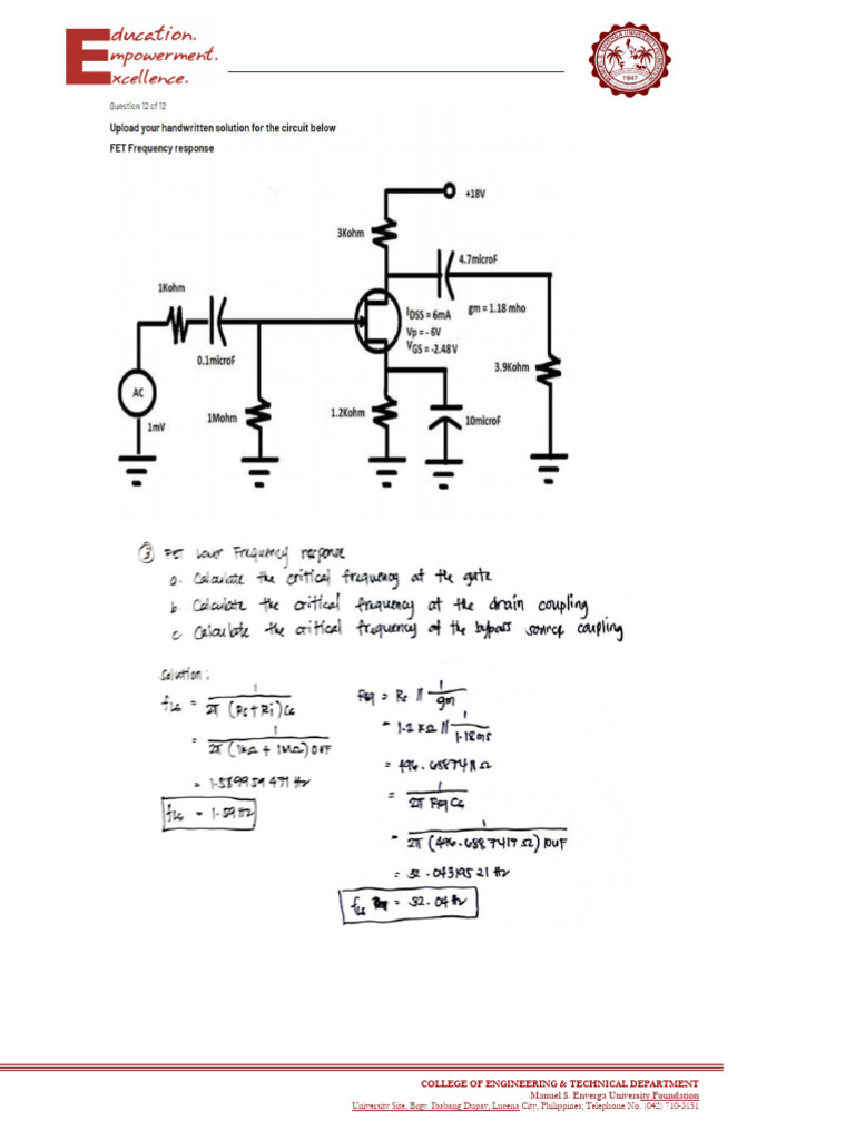 Manuel S Enverga University Overview Pdf