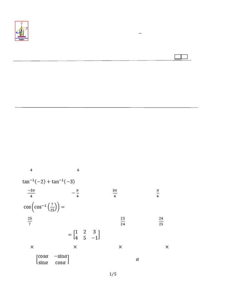12 - Mathematics_ | PDF | Function (Mathematics) | Mathematics