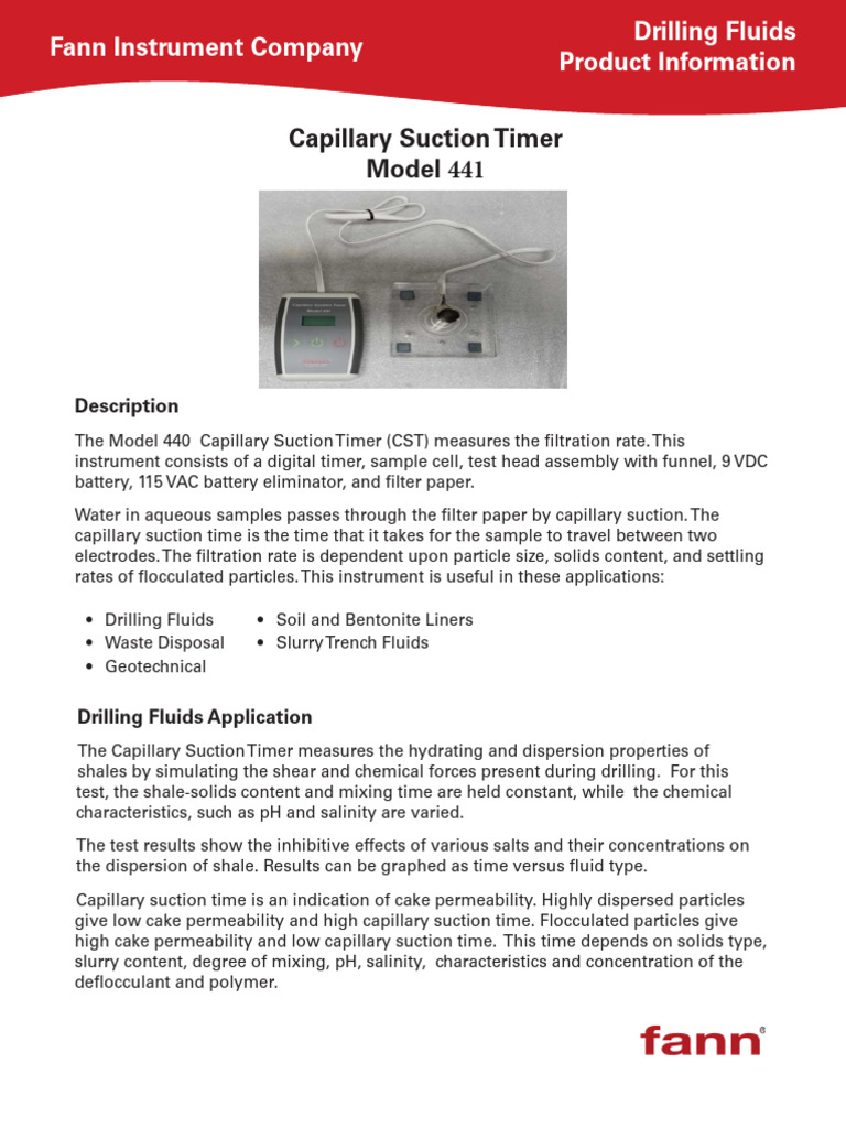 capillary-suction-timer-model-440-data-sheet | PDF