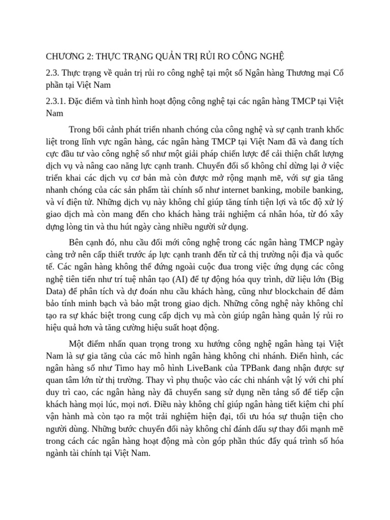 QLRR - CHƯƠNG 2 (2.3) - Quỳnh Anh | PDF