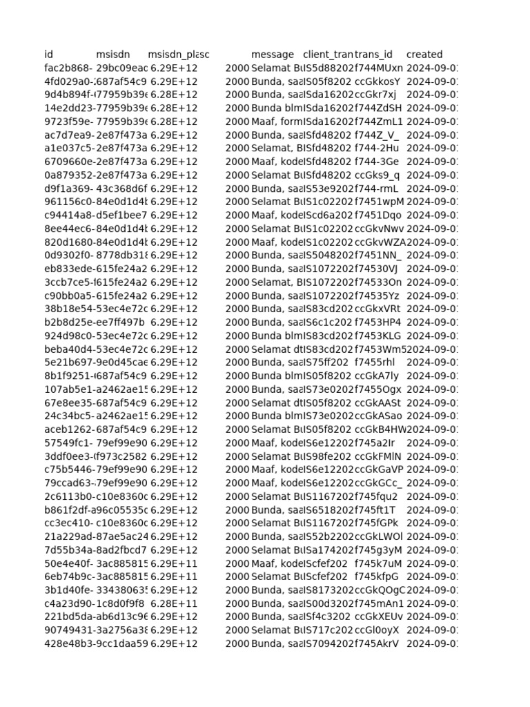 Report ISAT September.2024 | PDF