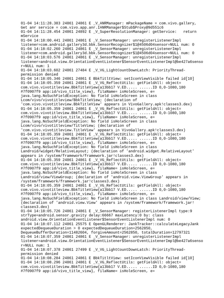 Log | PDF | Android (Operating System) | Google