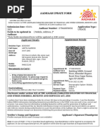 Aadhaar Holder Consent Form English | PDF