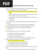 Derg Regime: Ethiopia's Turbulent Era | PDF | Ethiopia | Political Science
