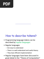 Token Recognition in Compiler Design | PDF