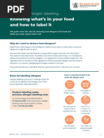 SFA Food Labelling and Advertisements PDF | PDF | Sucrose | Nutrition ...