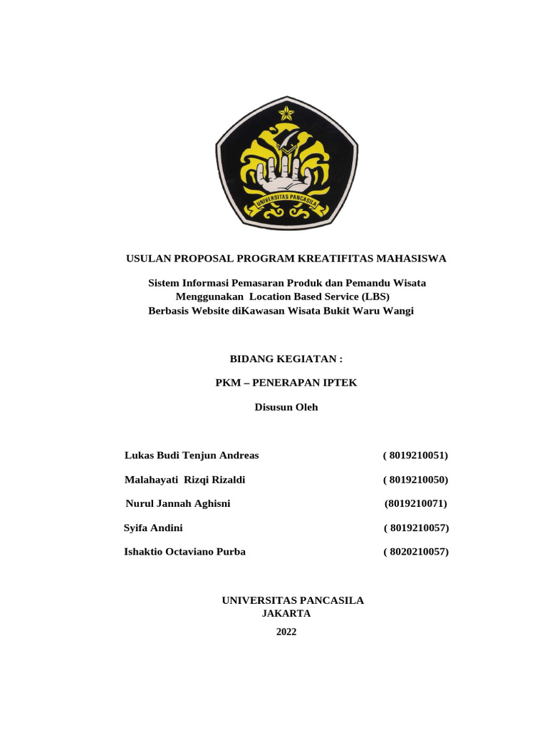 Sistem Informasi Wisata Bukit Waru Wangi | PDF