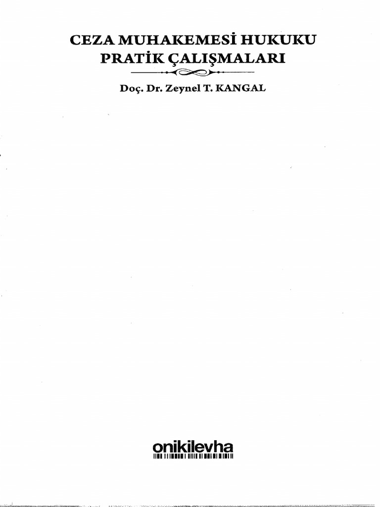 Cmk Pratikler 2018-Zeynel T.Kangal | PDF