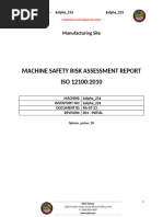 Machine Safety Risk Assessment | PDF | Risk | Occupational Safety And ...