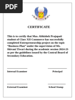 Certificate For Project File | PDF