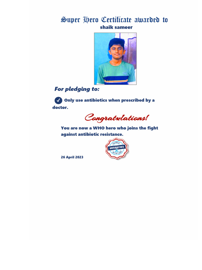 WHO EMRO - World Antimicrobial Awareness Week 2019 - Online Application ...