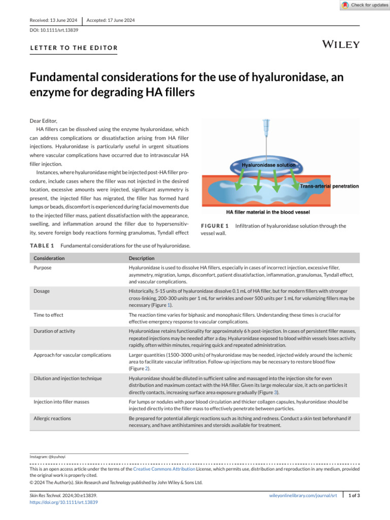Skin Research and Technology - 2024 - Hong - Fundamental Considerations ...
