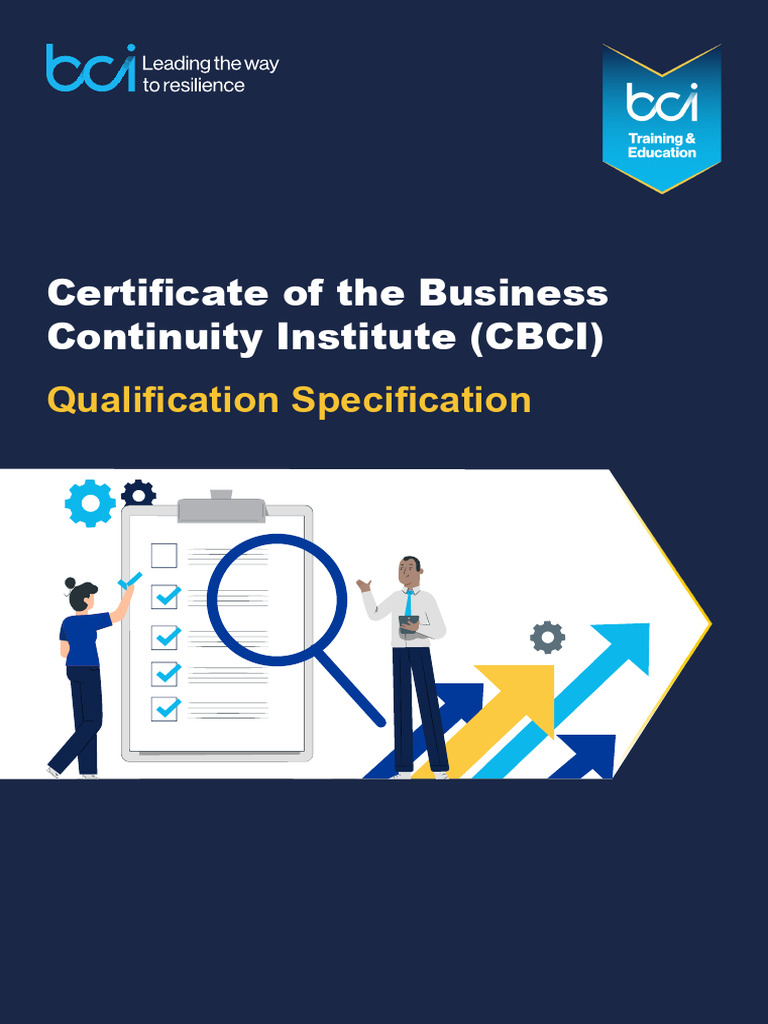 CBCI Qualification Specifications | PDF | Educational Assessment | Risk