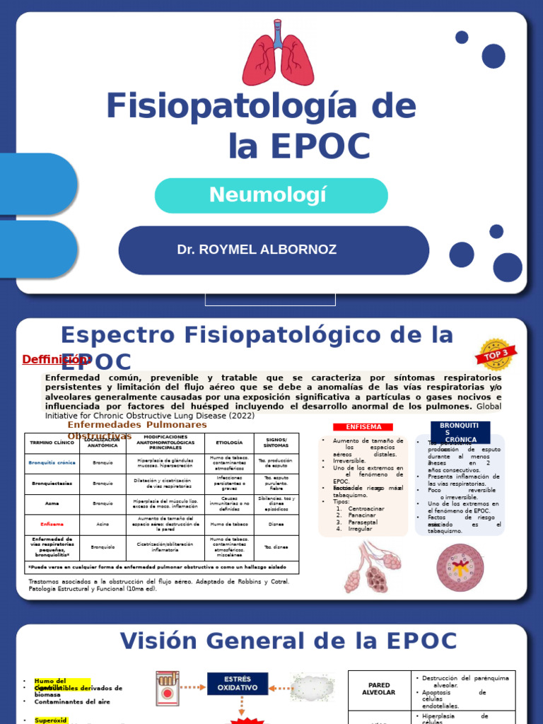 EPOC | PDF | Tos | Inflamación