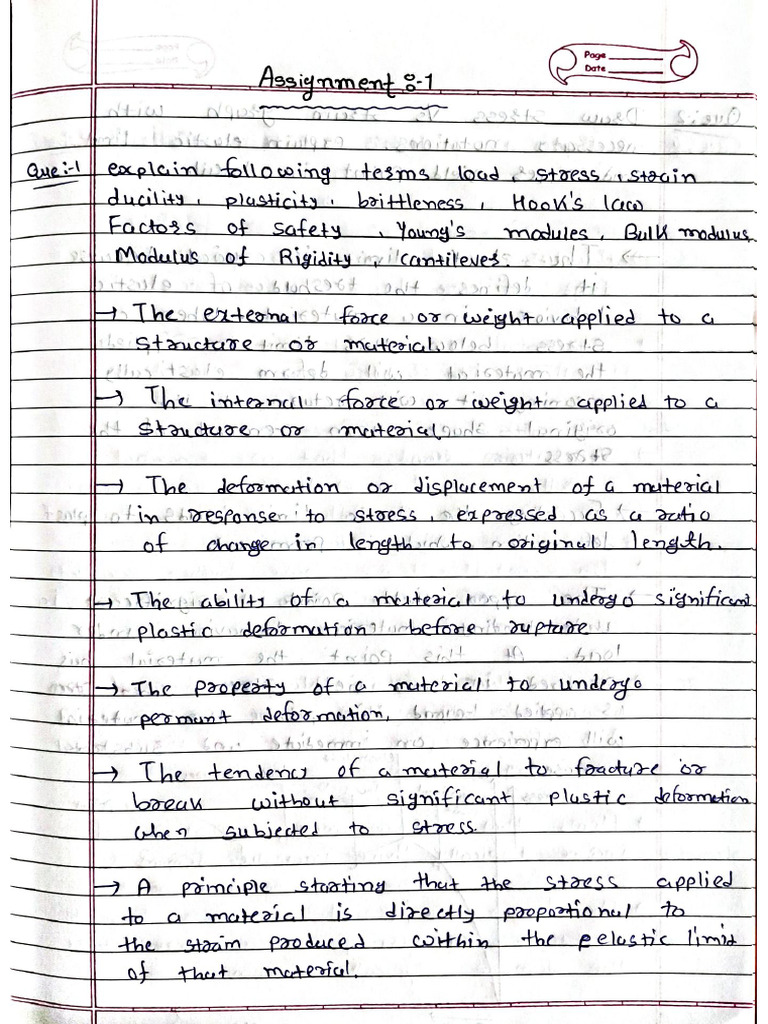Assignment~Properties of Matter | PDF