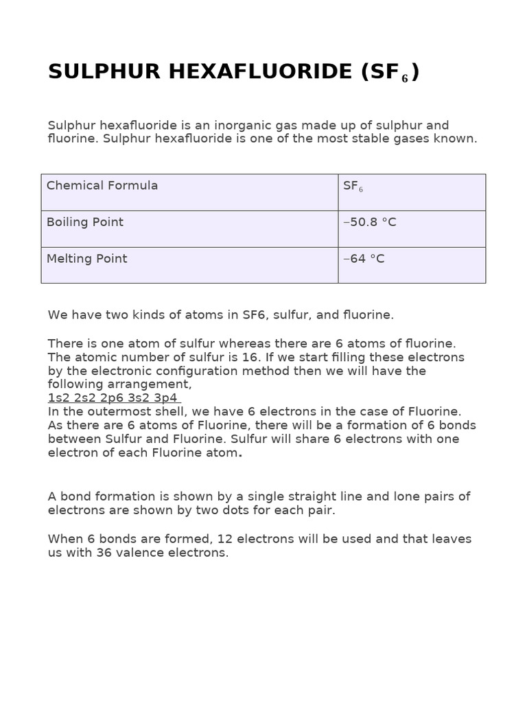Chemical Bonding Project | PDF | Chemical Bond | Fluorine