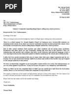 Police Intimation for Renting Property | PDF