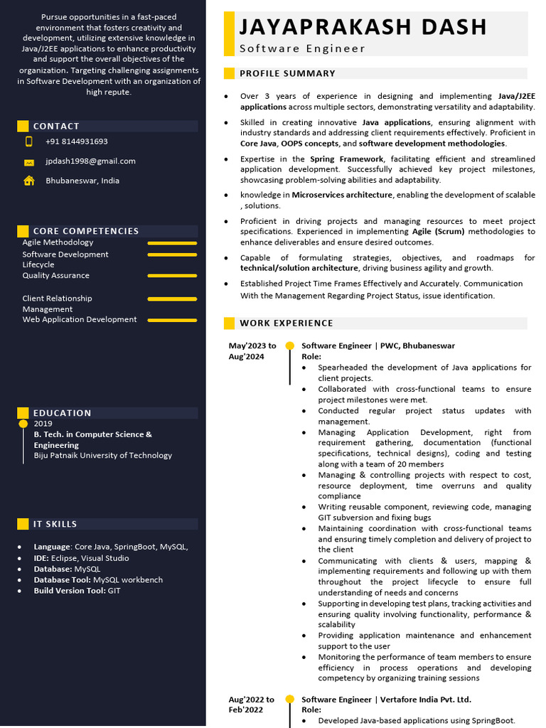 Resumees Pdf Software Development Software Development Process