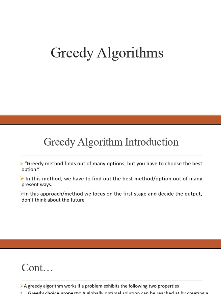 Greedy Algorithms (2) | PDF | Graph Theory | Discrete Mathematics Greedy Algorithms (2) | PDF | Graph Theory | Discrete Mathematics