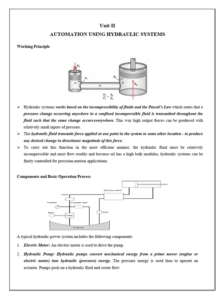 Unit II Low Cost Automation | PDF | Pump | Valve