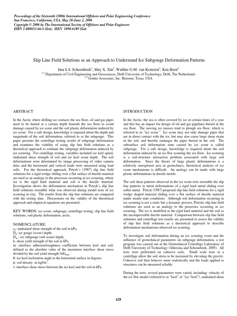 2006-Schoonbeek, Exp | PDF | Plasticity (Physics) | Yield (Engineering)