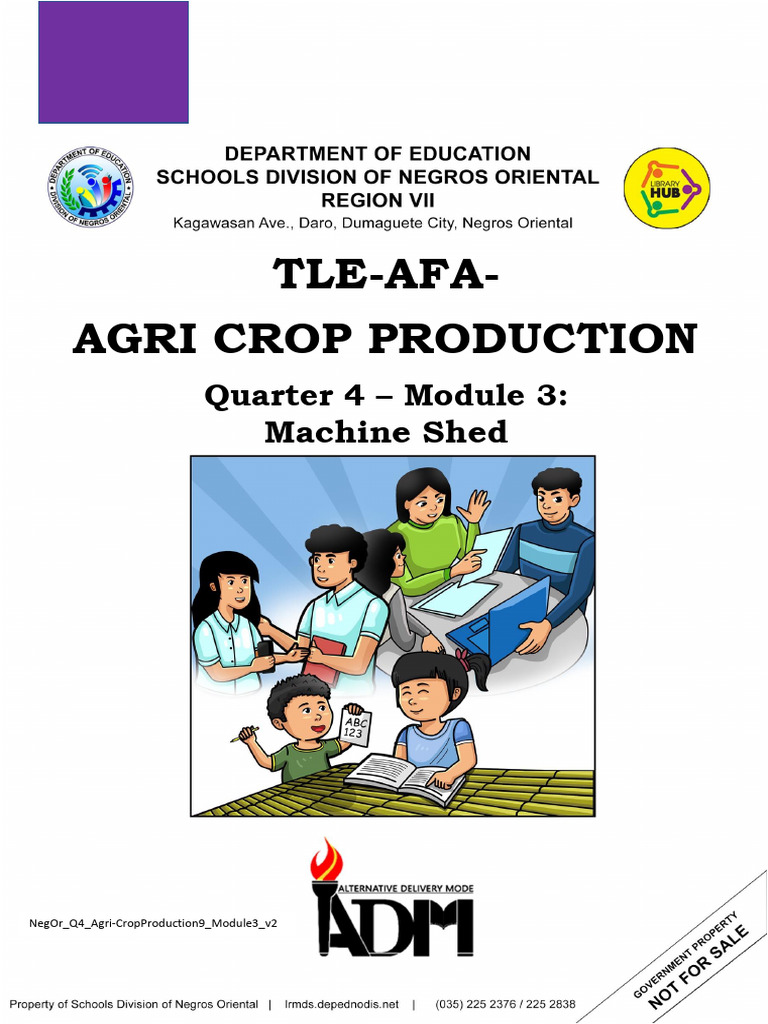 Agri Crop9 Module 3 Q4 | PDF | Shed | Learning