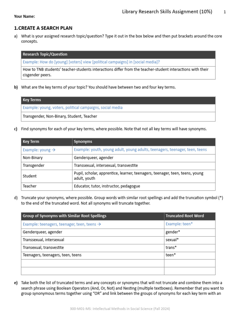 Library Assignment Tristan Goon | PDF | Adolescence | Books