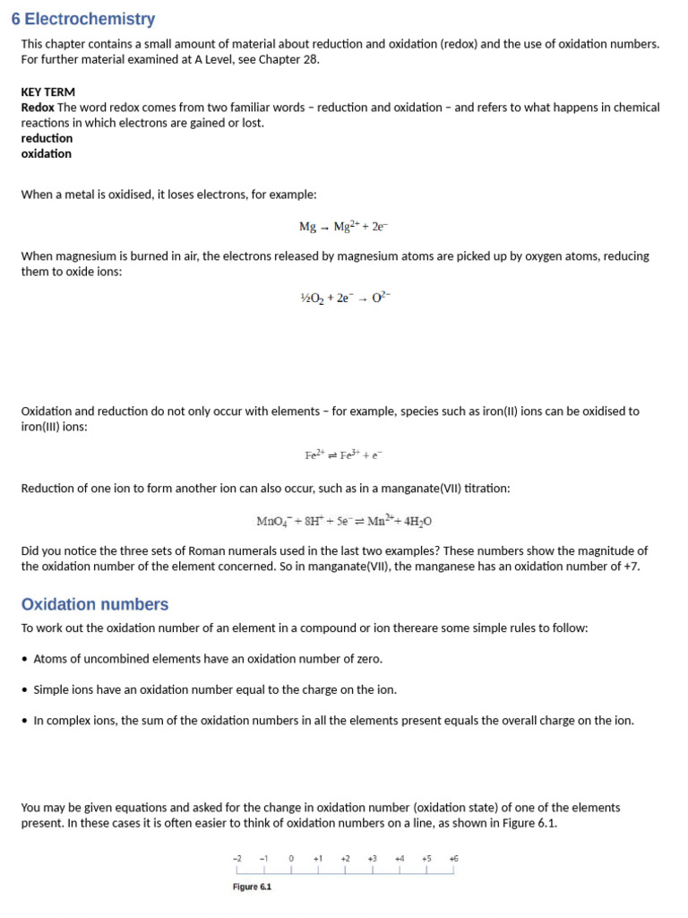 Electrochemistry | PDF | Redox | Ion