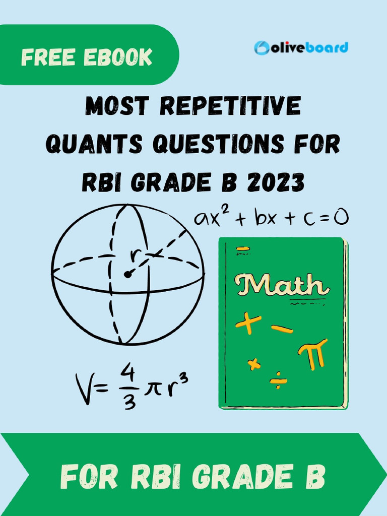 most-repetitive-quants-questions-for-rbi-grade-b-2023 | PDF | Velocity