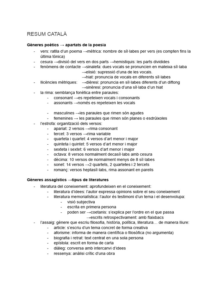 Resum Cata | PDF