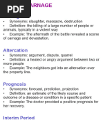 Low-Frequency Words (BBC Learning English) | PDF