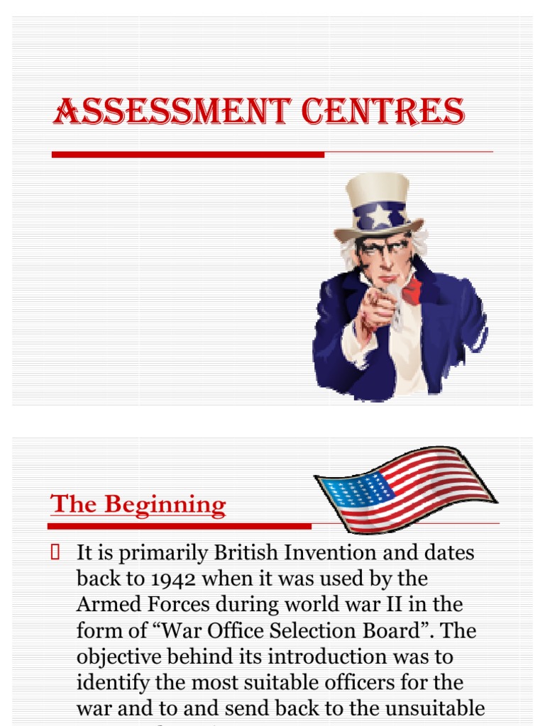 Assessment Center | PDF