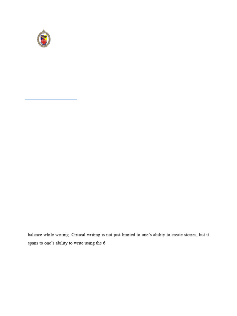 Critical Writing in Mass Comm | PDF | Reason | Thought