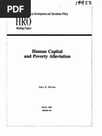 Schultz's 1961 Human Capital Theory | PDF | Human Capital | Capital ...