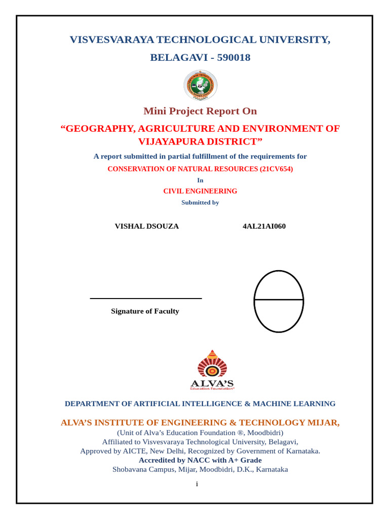 CNR Report - Front[1] | PDF | Groundwater | Irrigation
