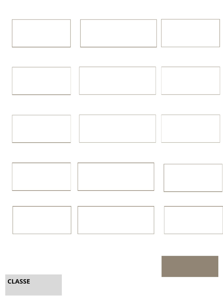 Plan de Classe 35 Élèves | PDF