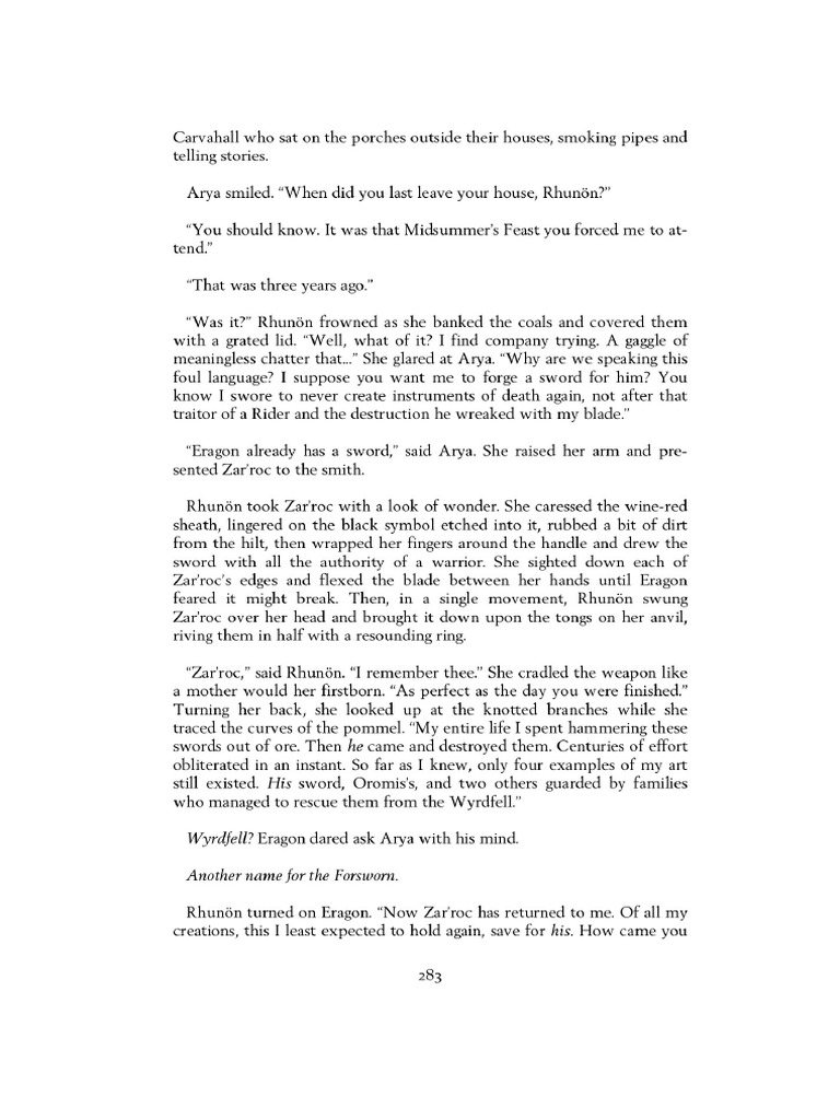 Eragon Book 2 - Eldest - Christopher Paolini | PDF