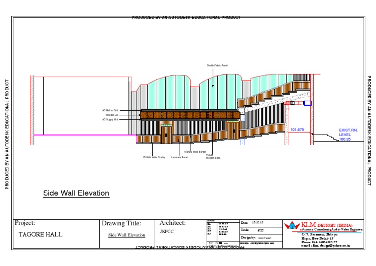 Catic Plaza Side Wall Elevation | PDF | Home & Garden