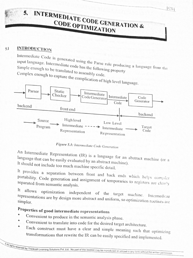 Poc Intermediate Code Generation | PDF