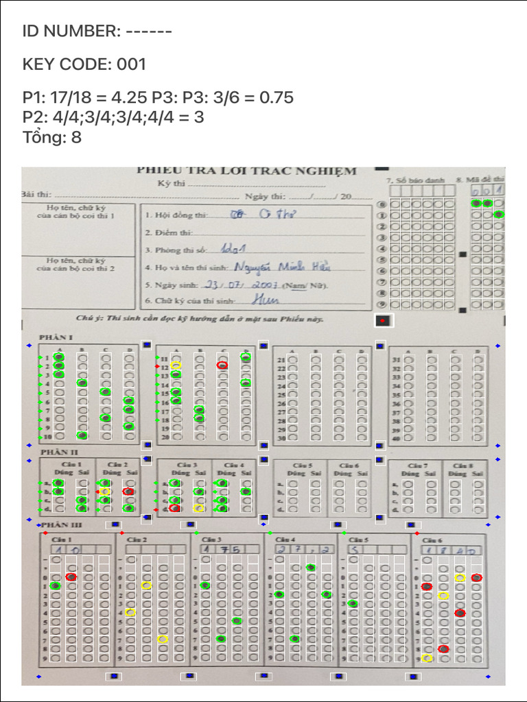Bai Cham - BÀI THI 15p 12 - 19-Thg 12-2024 | PDF