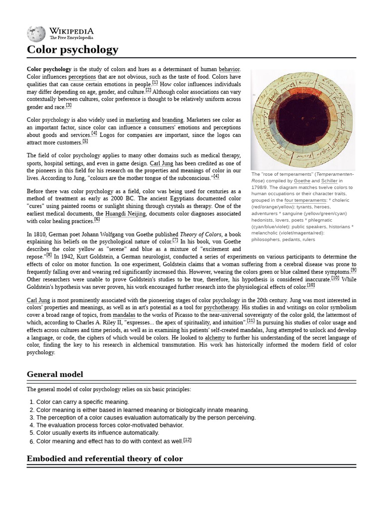 Color_psychology | PDF | Color | Brand
