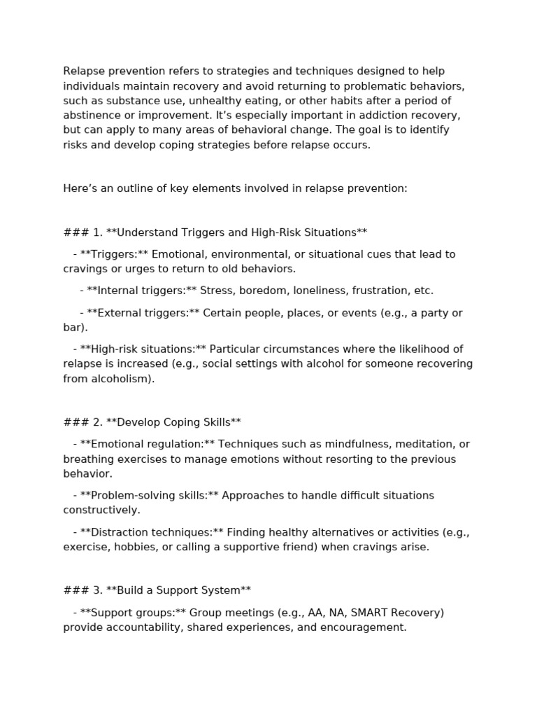 Document 14 | PDF | Relapse | Mental Disorder