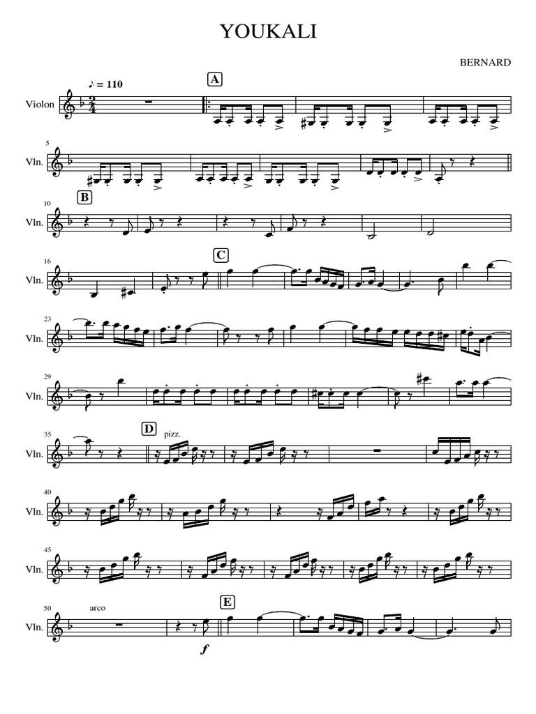 YOUKALI violon | PDF